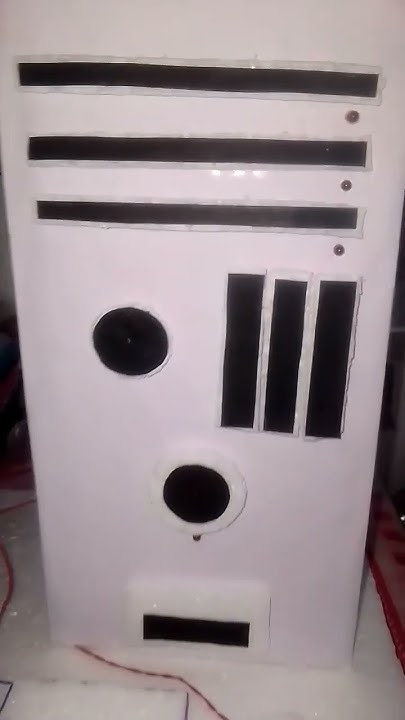 computer model making using thermocol.. #shorts #viralshorts #computer ...