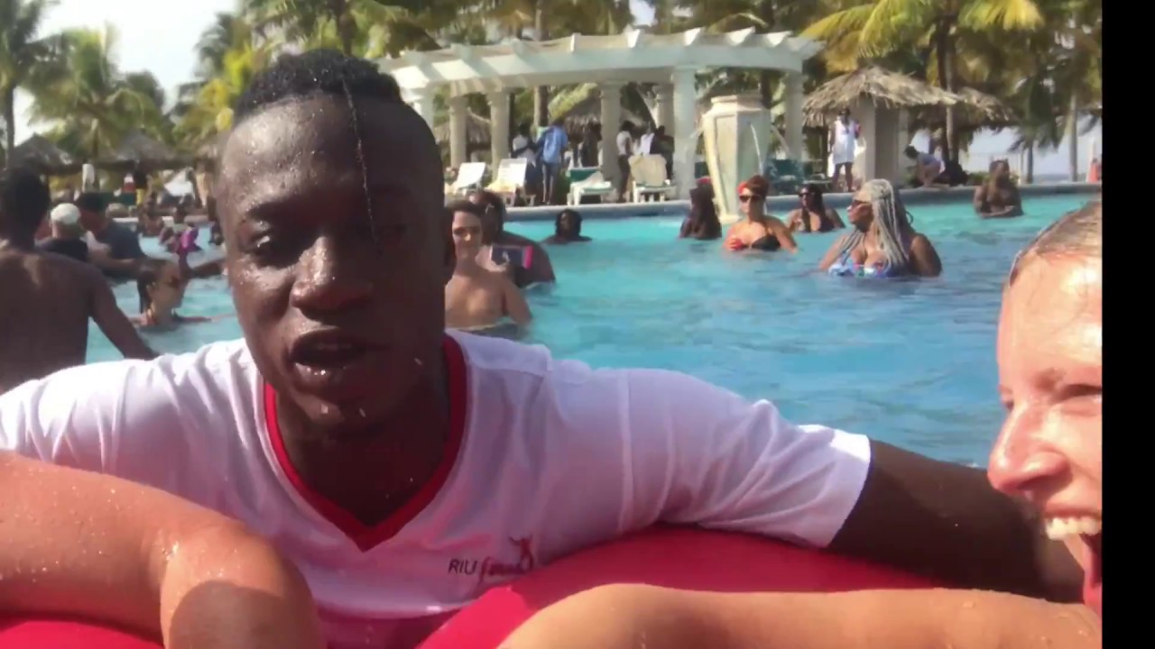 Pool Party 🎉 Riu Ocho Rios Jamaica 🇯🇲 every Wednesday August 2018 - YouTube