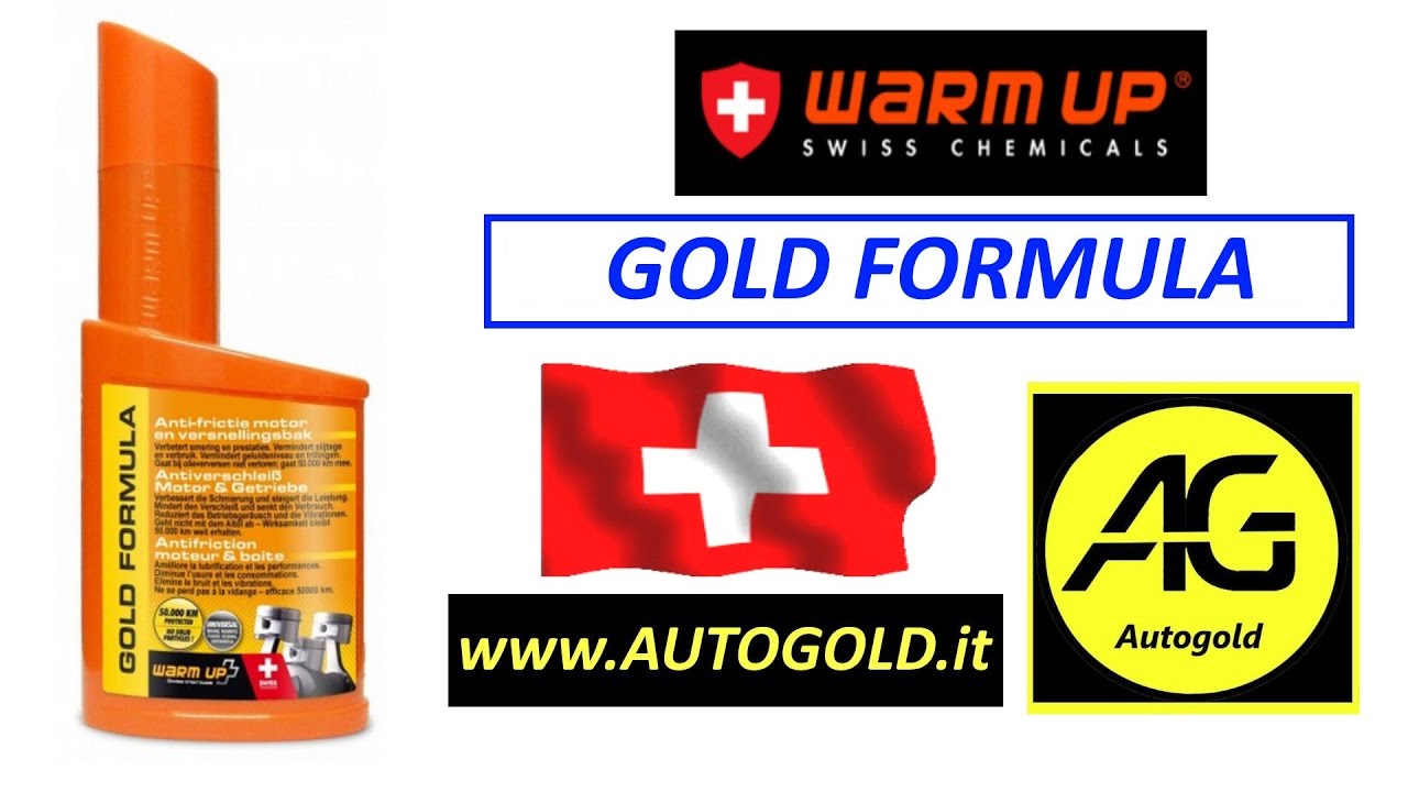 Warm Up Gold Formula - additivo antiattrito olio motore trasmissione ...