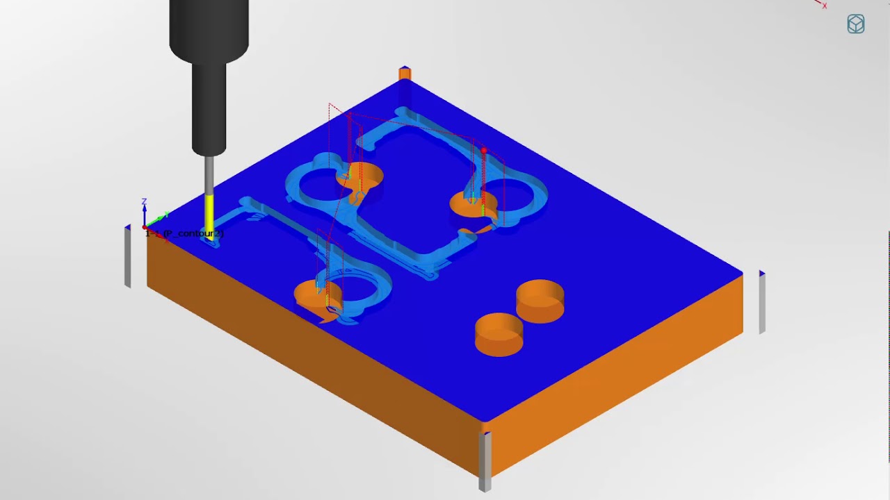 3D router cutting - YouTube