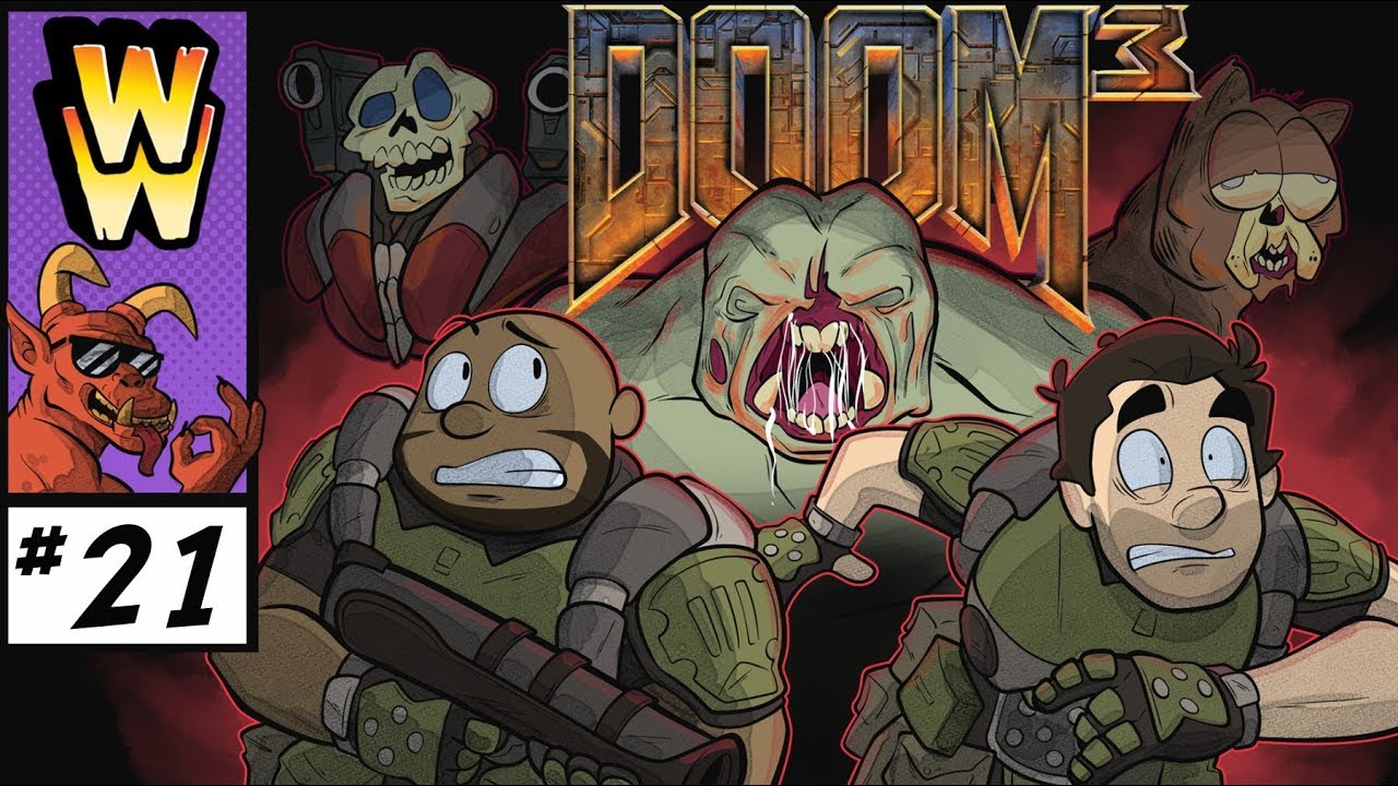 "The Nintendo Soul Cube!'" - Doom 3 (Part 21) - Weekend Warriors! - YouTube