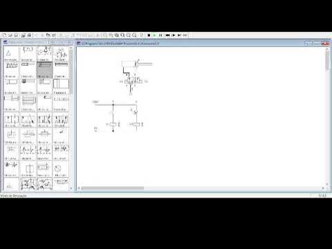 FluidSIM - Circuitos básicos de eletropneumática - YouTube