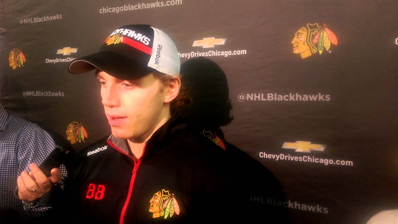 Patrick Kane talks about his injury and his timetable for a return ...
