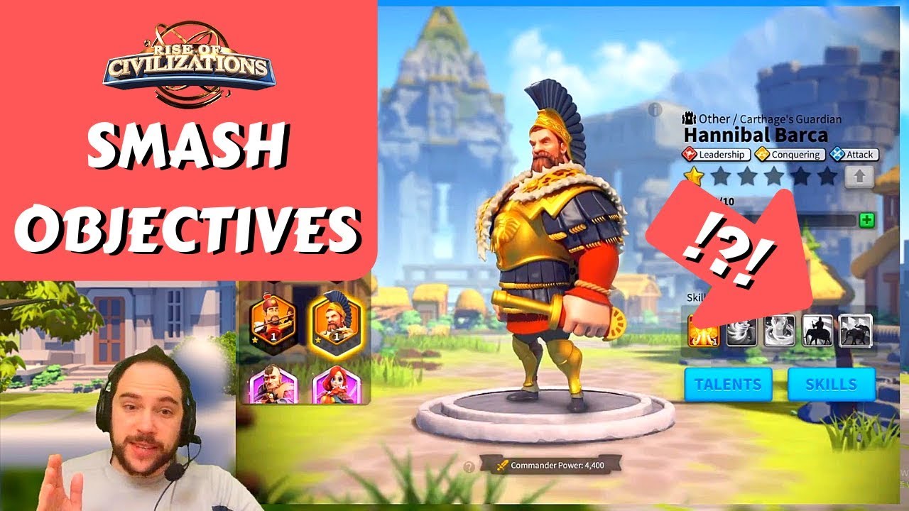 COMMANDERS & TALENTS to RALLY Objectives in Ark of Osiris | Rise of ...