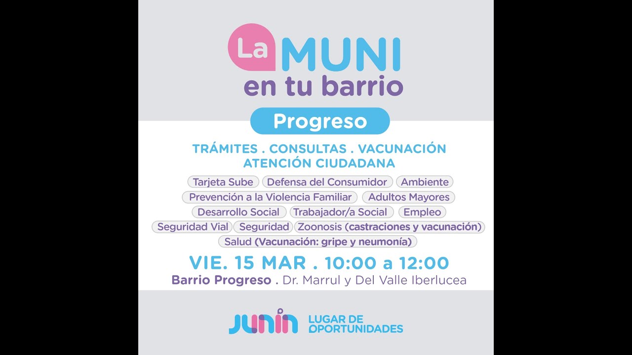 Vuelve el programa "La muni en tu barrio" - YouTube