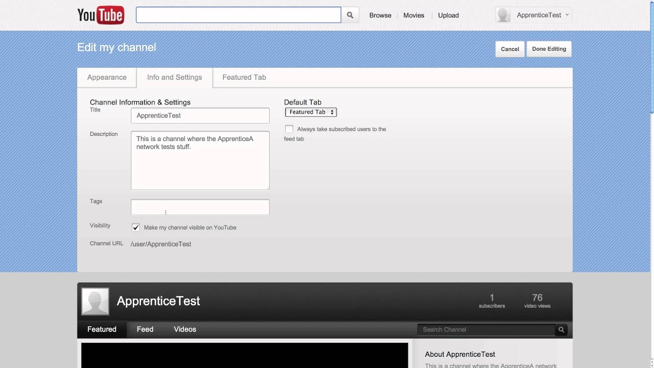 How To Set Up Your YouTube Channel: Info & Settings - YouTube How To Set Up Your YouTube Channel: Info & Settings - YouTube