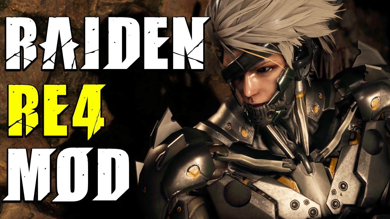 RAIDEN NO RESIDENT EVIL 4 REMAKE - MOD DO RAIDEN MGR - YouTube
