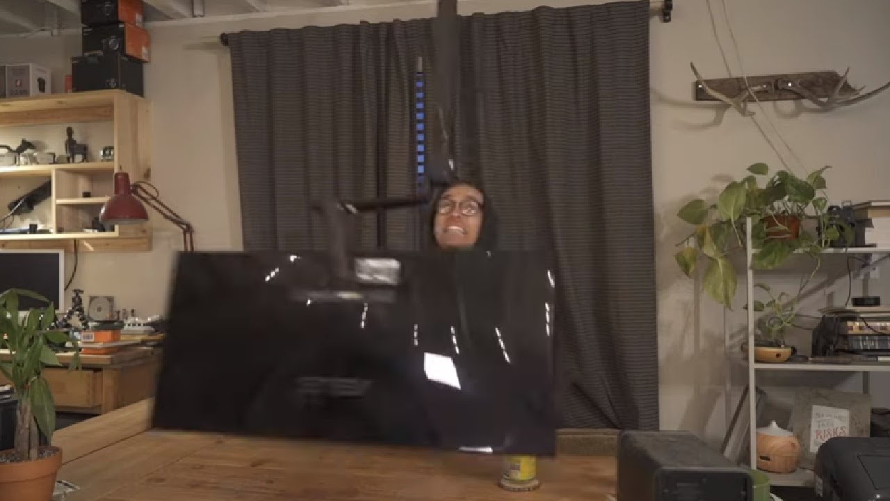 Guy Hilariously Smashes His Monitor While Using A Remote To Control Its ...