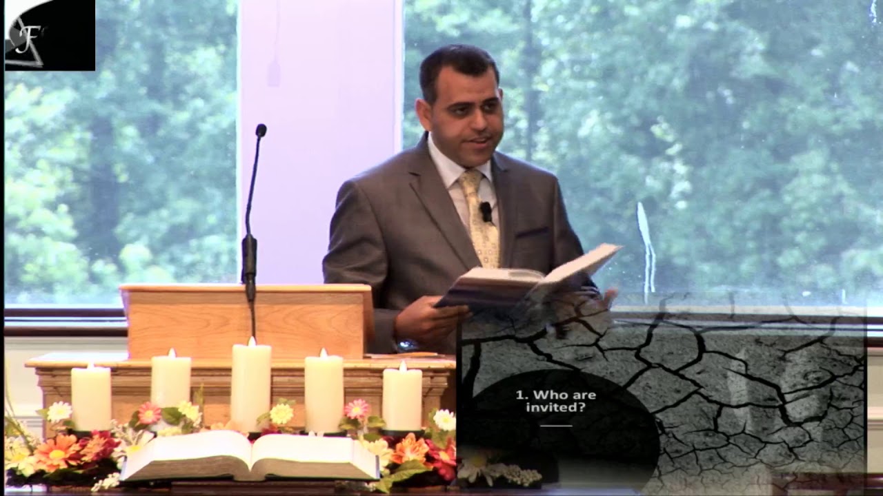 Pastor Issac The Great Invitation Come 5 18 19 - YouTube