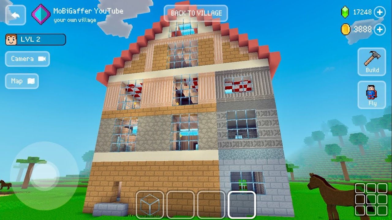 Block Craft 3D: Crafting Gameplay #4239 | Super 👌 Villa 🏠 - YouTube