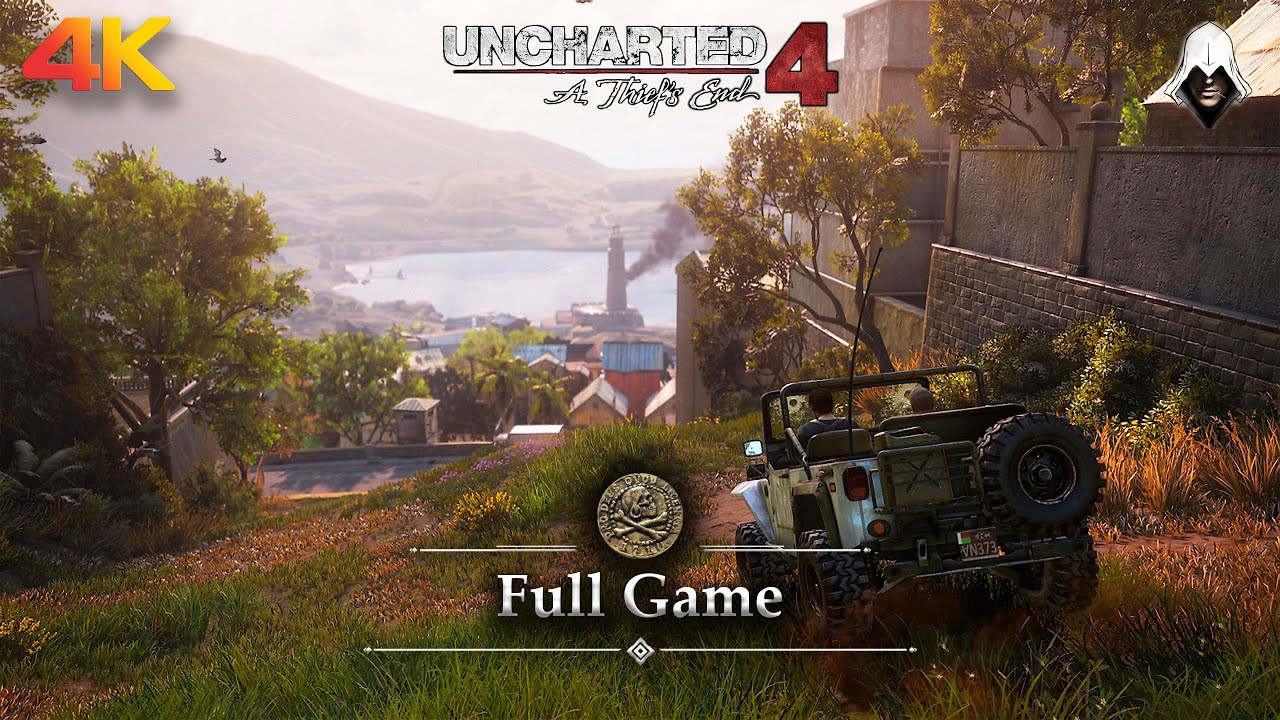 Uncharted 4: A Thief's End (2016) - Full Game | All Story Missions ...