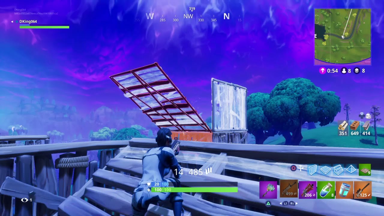 Fortnite intense build fight - YouTube