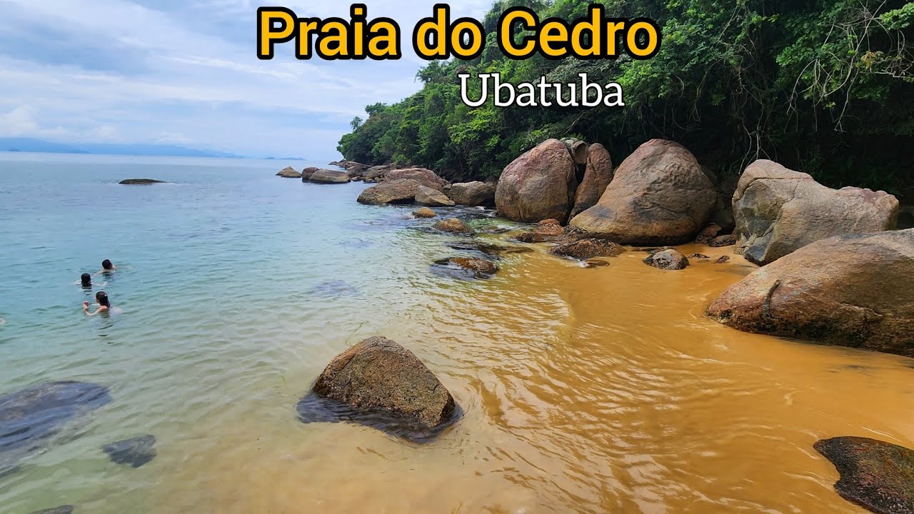 Praia do Cedro - Ubatuba - YouTube