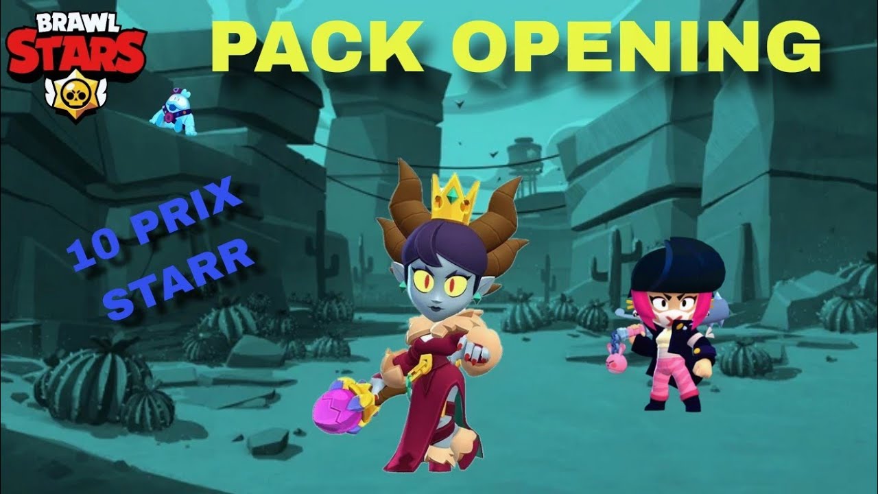 ÉNORME PACK OPENING + GAMES QUOTIDIENNES sur Brawl Stars - YouTube