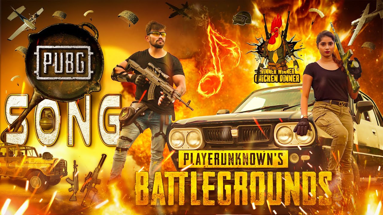 PUBG SONG || PUBG IN REALLIFE SONG || NEW MUSIC VIDEO || THE BEKAR ...