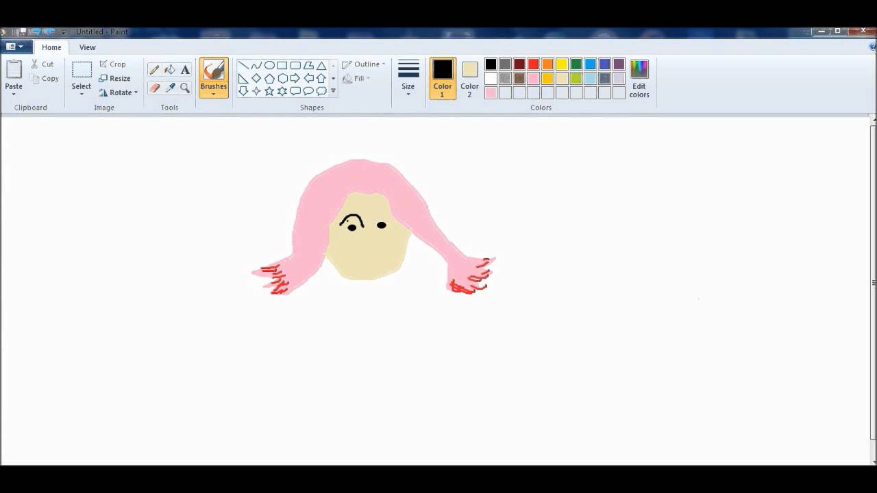 LD Shadow Lady Speed-Art - YouTube