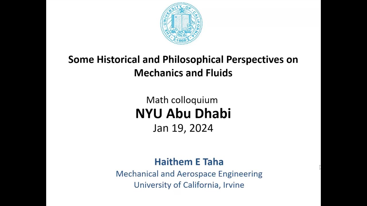 Haithem Taha, UCI Samueli School of Engineering - YouTube