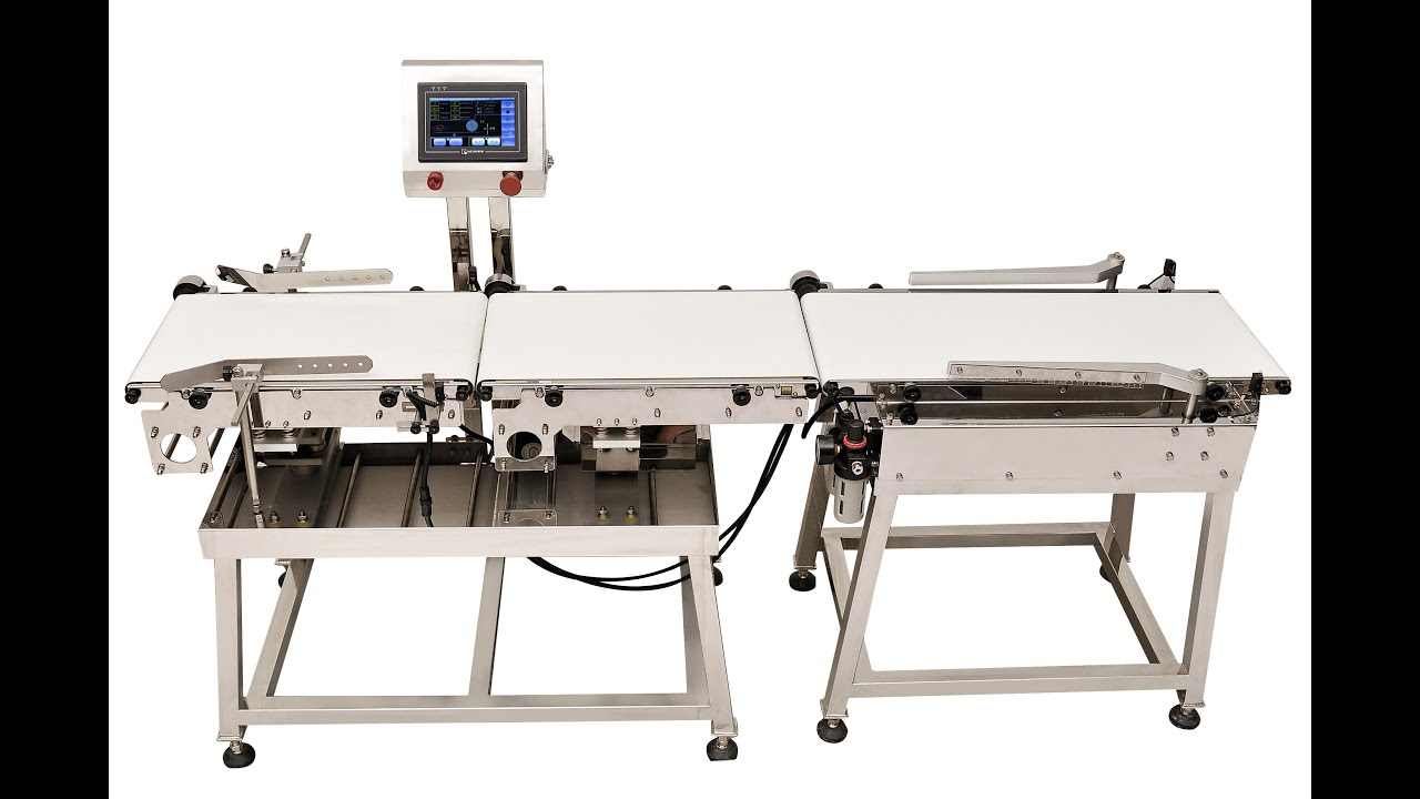 VegSmart Checkweighers (start/stop - reject arm) for fruit and ...