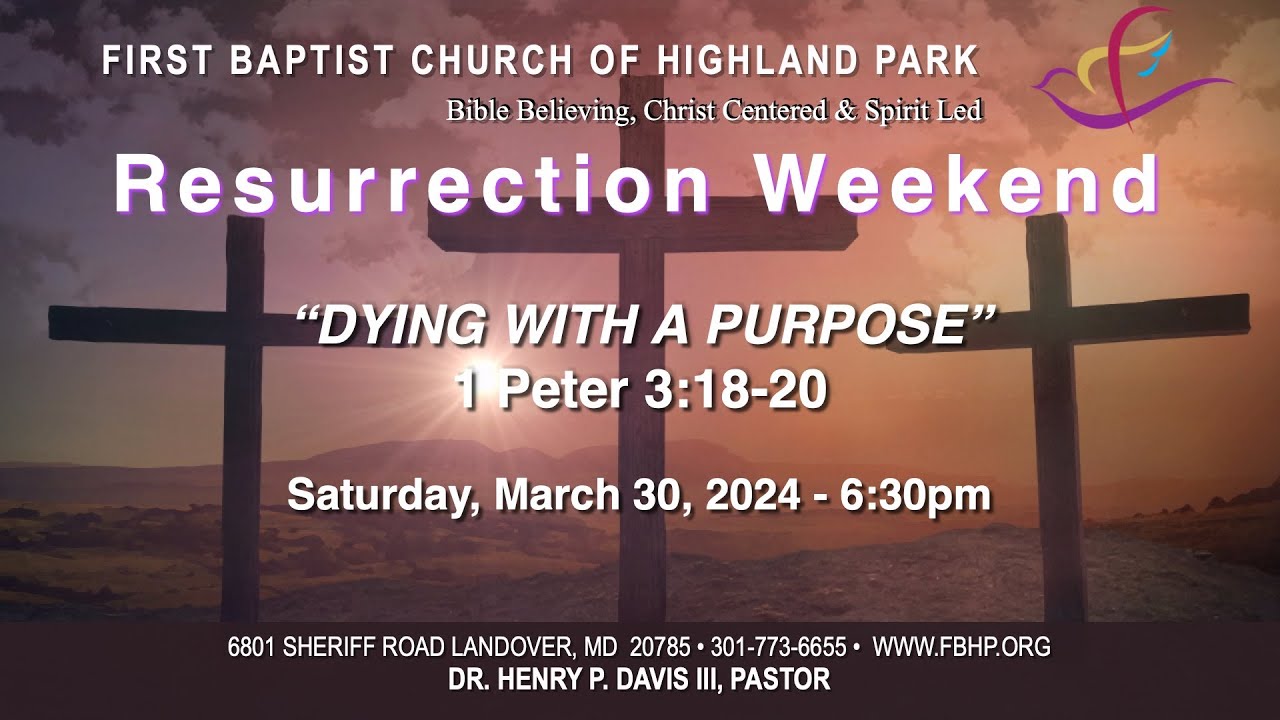 Saturday Night Resurrection Weekend Service - Saturday, March 30, 2024 ...
