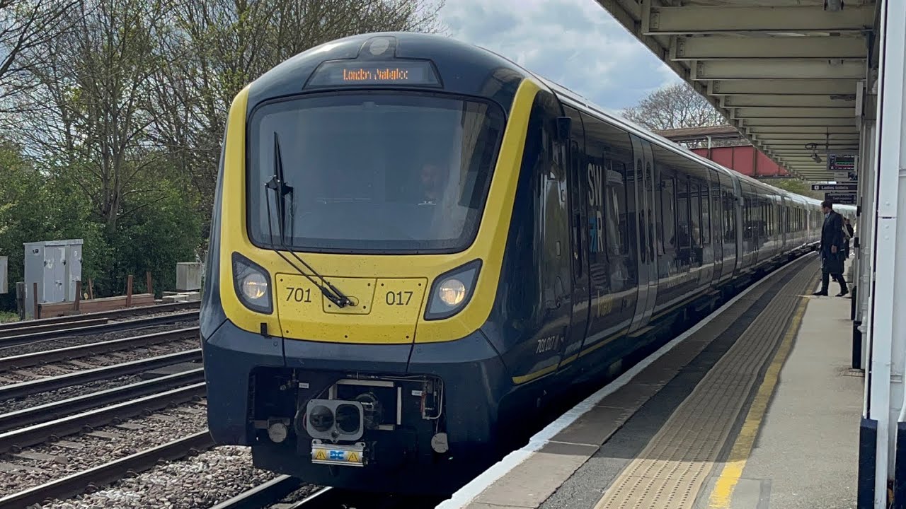 South Western Railway Class 701 Review & Journey London Waterloo - Clapham Junction - YouTube