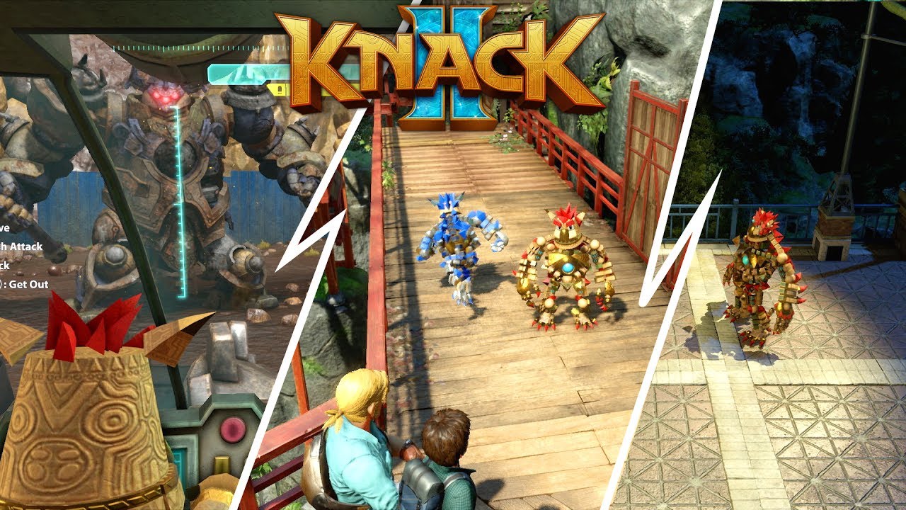 Let's Play Knack 2 - Four Levels with Director Mark Cerny - YouTube