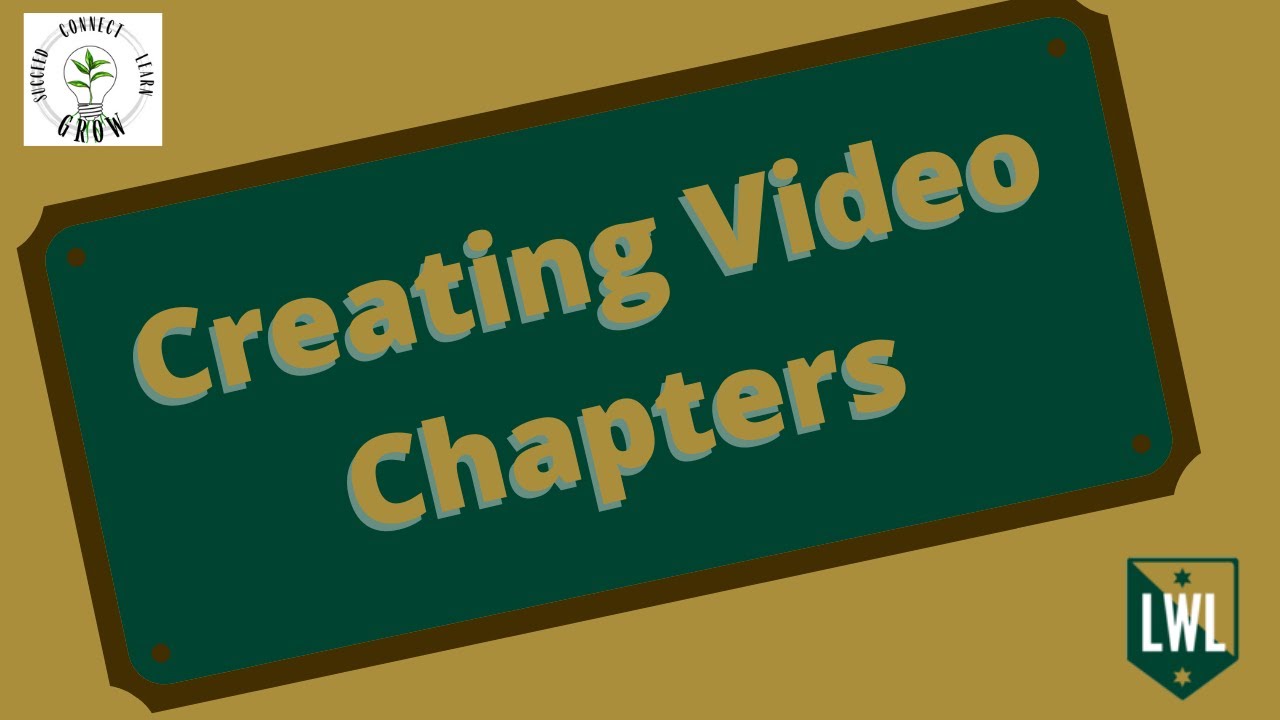 Creating Video Chapters - YouTube