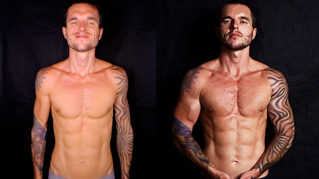 4 Month Natural Body Transformation - Skinny To Muscular (32LBS GAINED ...