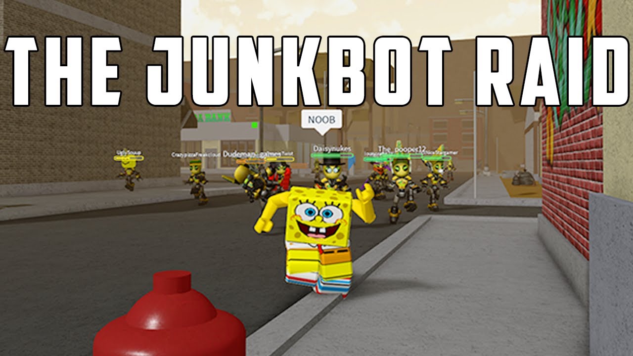 The Roblox Junkbot Raid Experience - YouTube