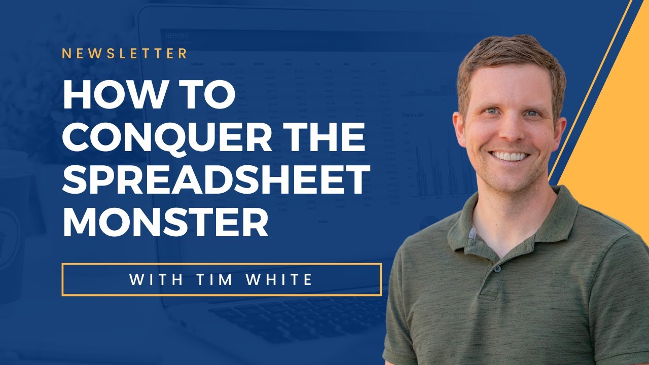 How to Conquer the Spreadsheet Monster - YouTube