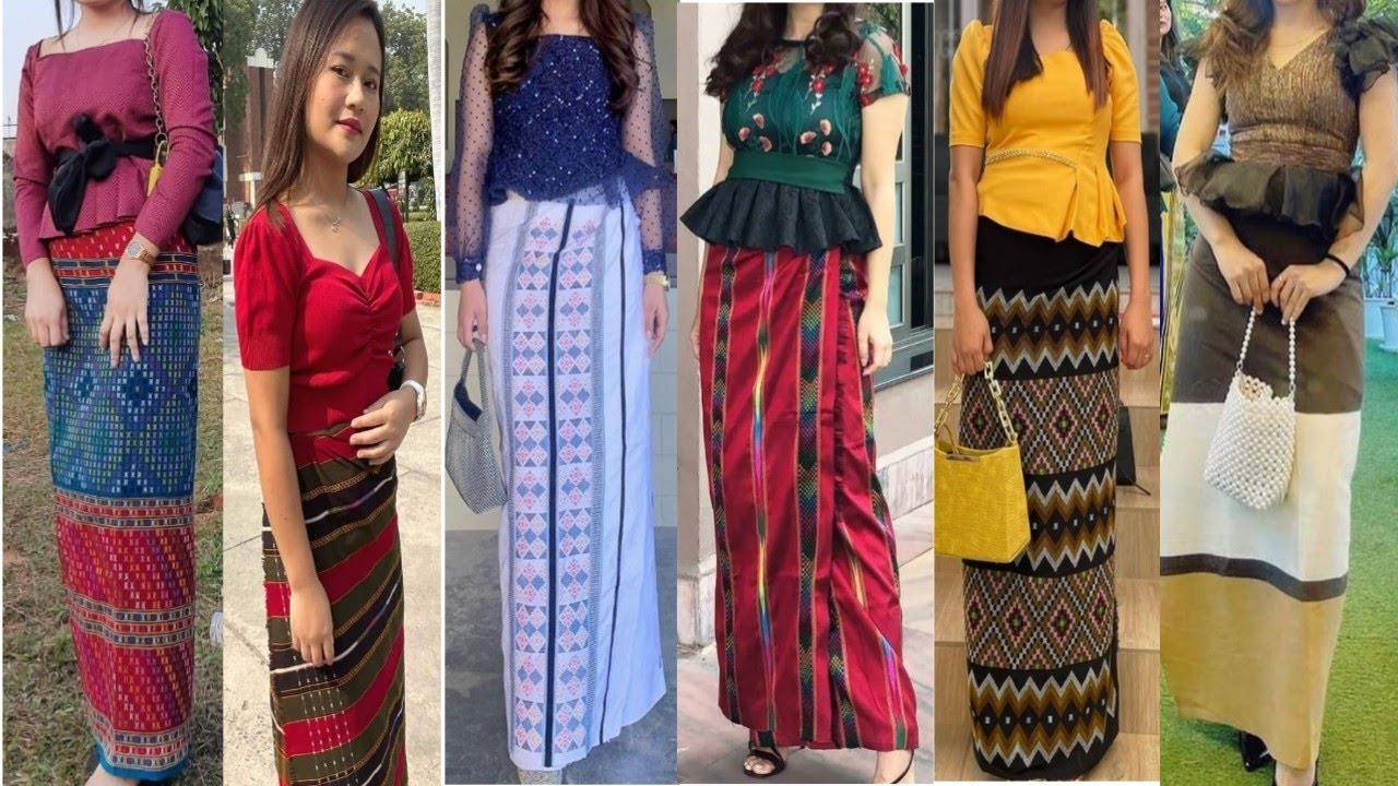 mizo tops and paun sunday dress#traditional #mizo - YouTube