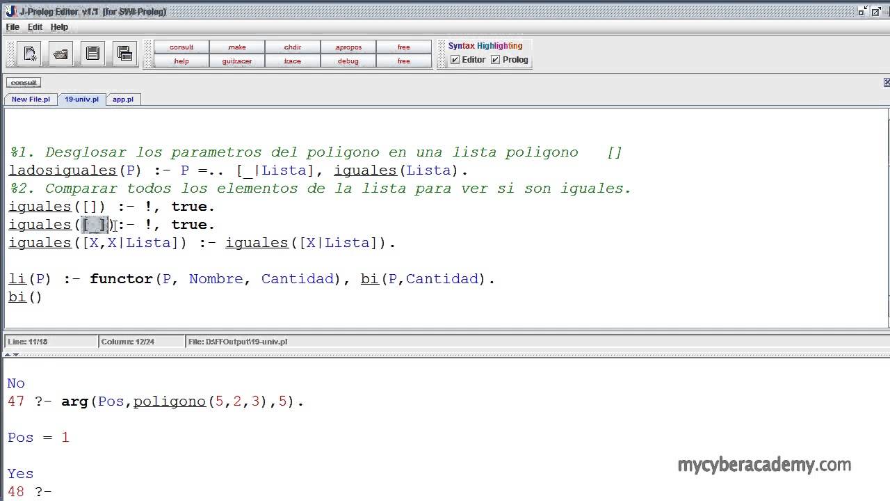 Tutorial Prolog 22 Operador Arg Youtube