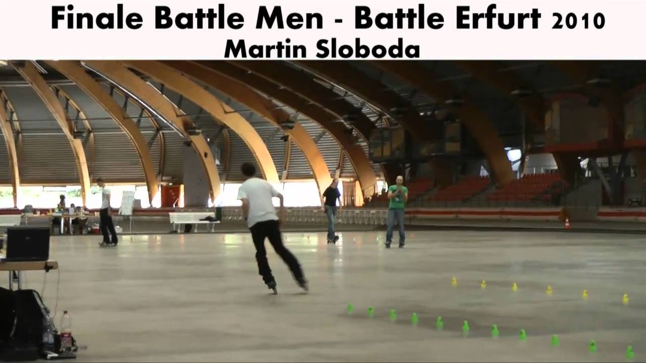 Inline Freestyle Slalom - Finale Battle Erfurt - YouTube