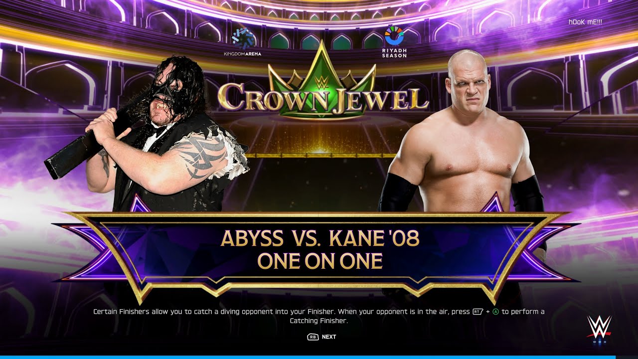 WWE 2K25 PC - Abyss VS Kane '08 [4K60FPS] - YouTube