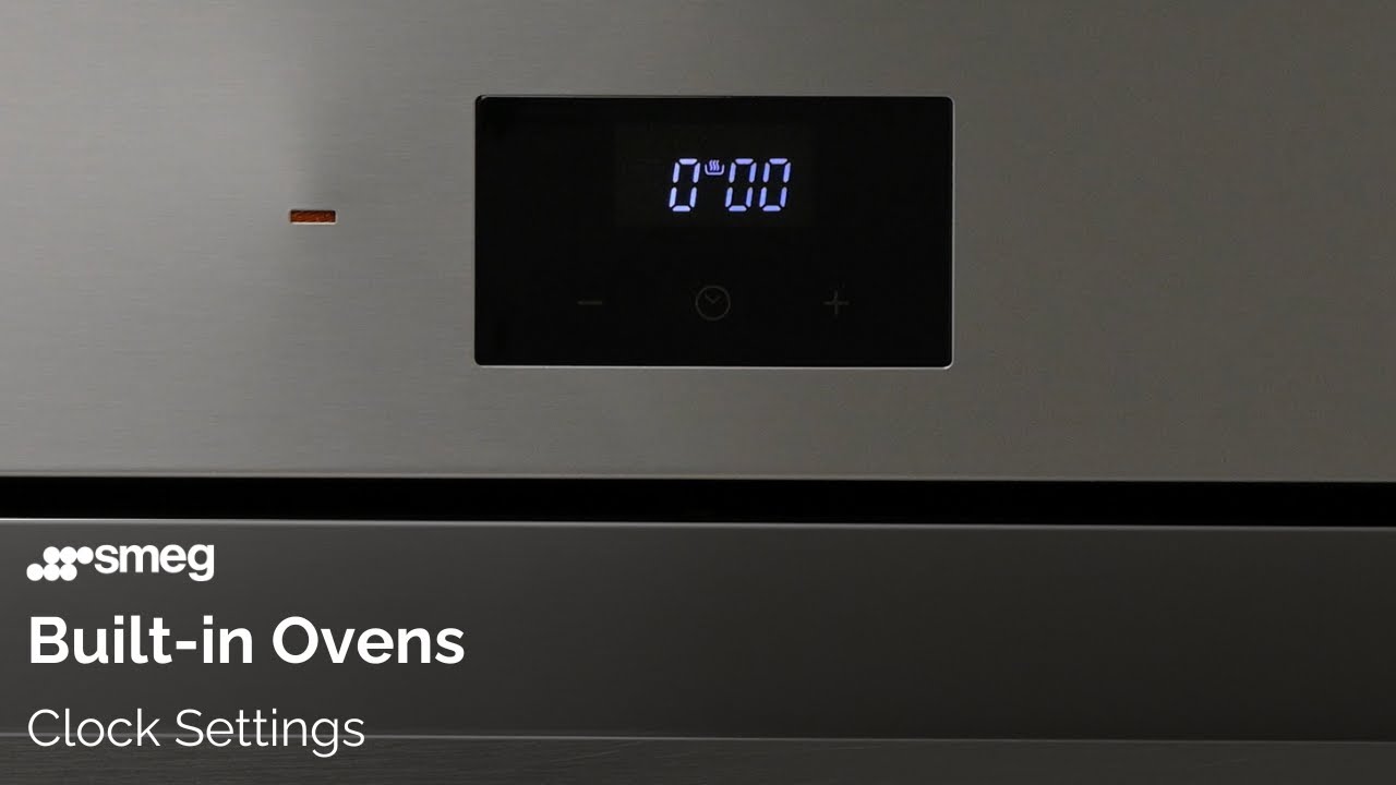 How to Set and Use the Cooking Timer on Ovens with 00 Displays | Smeg Ovens - YouTube