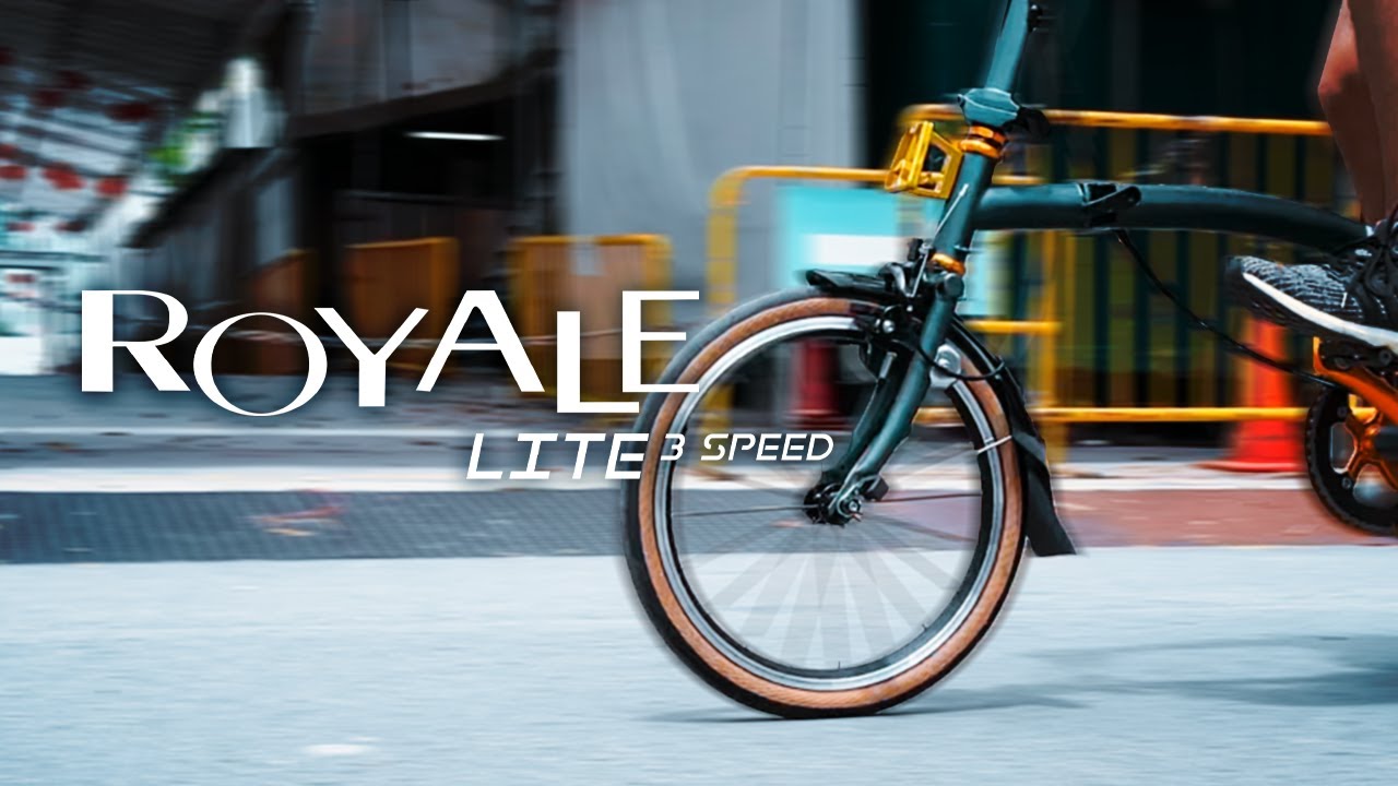 ROYALE Lite M3 Foldable Bicycle | MOBOT BROLL - YouTube