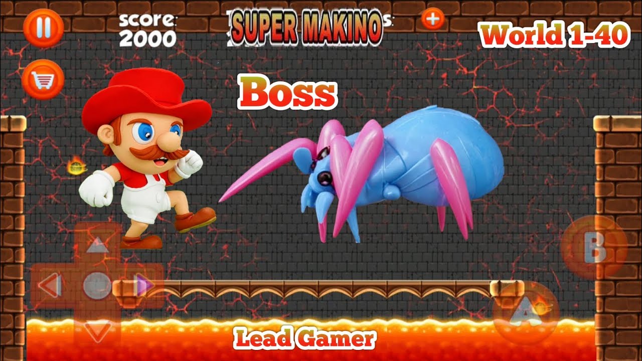 Super Makino Adventure Game Level 1-40 Boss Level #games #gaming # ...