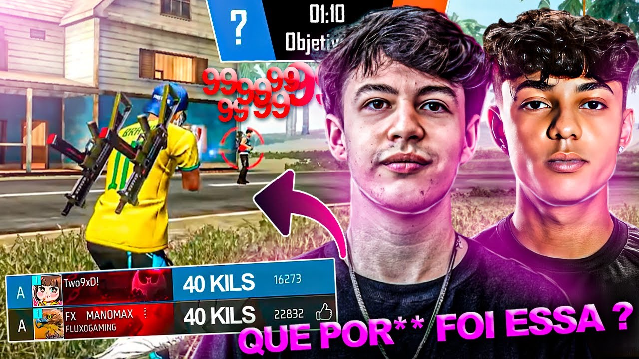 TWO9 E MANOMAX ATIVARAM O HACK E FIZERAM 80 KILS EM 1 PARTIDA! - YouTube