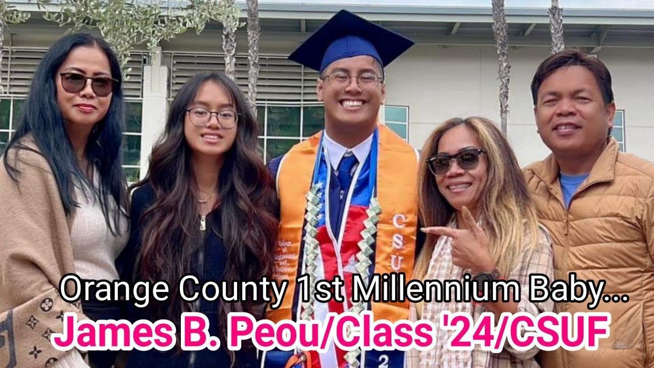 My Nephew James B. Peou Graduation Ceremony - YouTube