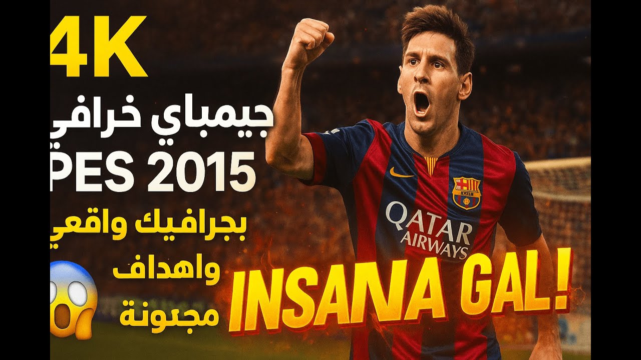 ⚽ 🔥 😱⚡ Full Match | Legendary PES 2015 Gameplay with Crazy Goals - YouTube