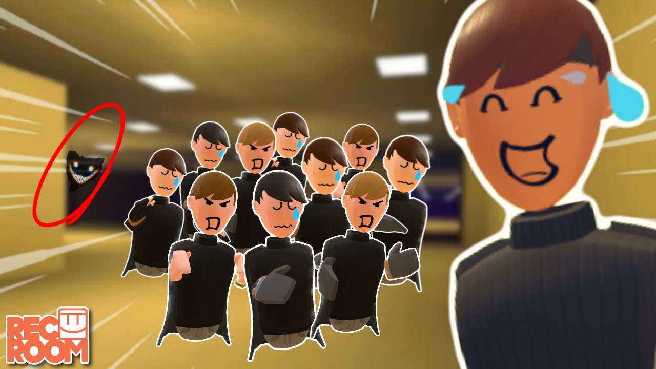 I Invited 40 Of My FANS To The BACKROOMS VR! - Rec Room - YouTube