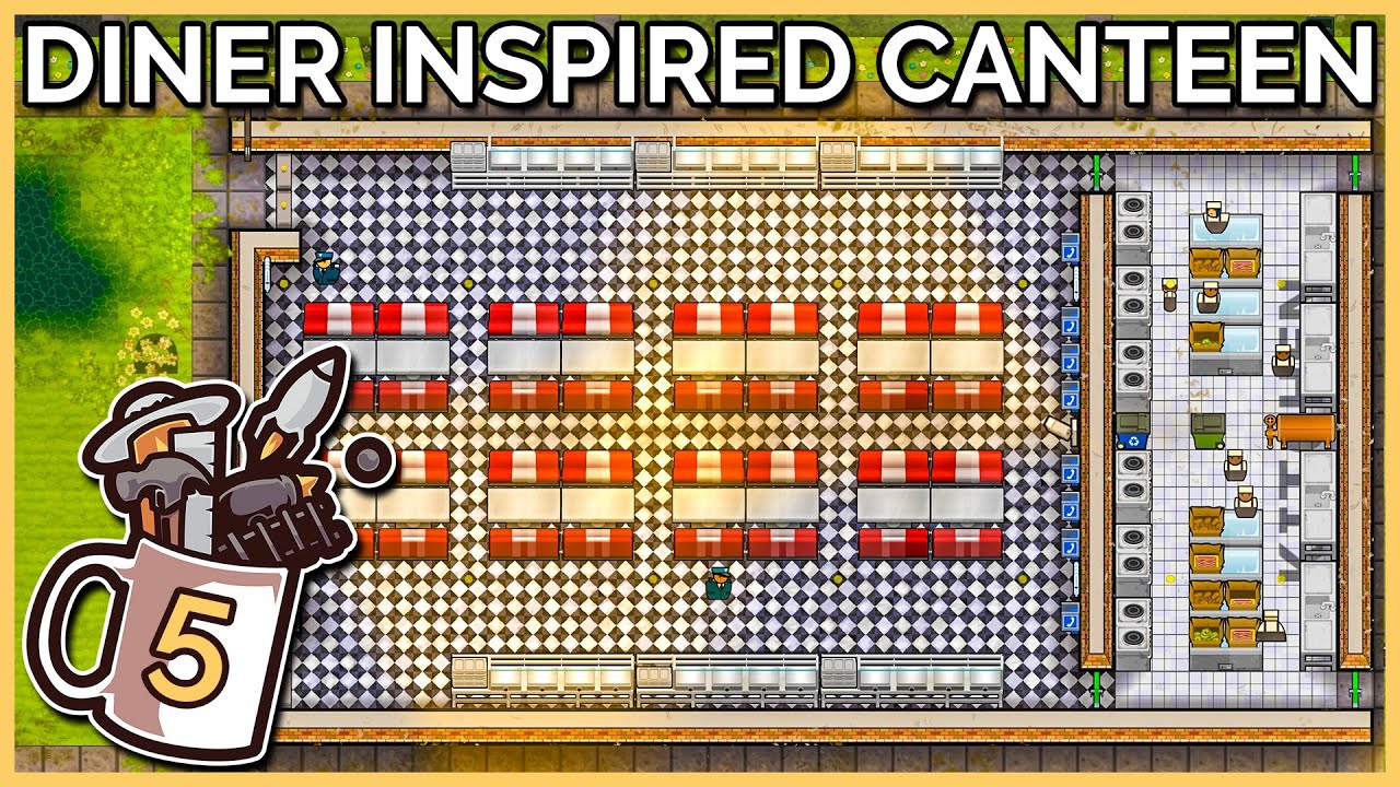 Fine Dining in the Lockdown Town Restaurant | Prison Architect #5 - YouTube