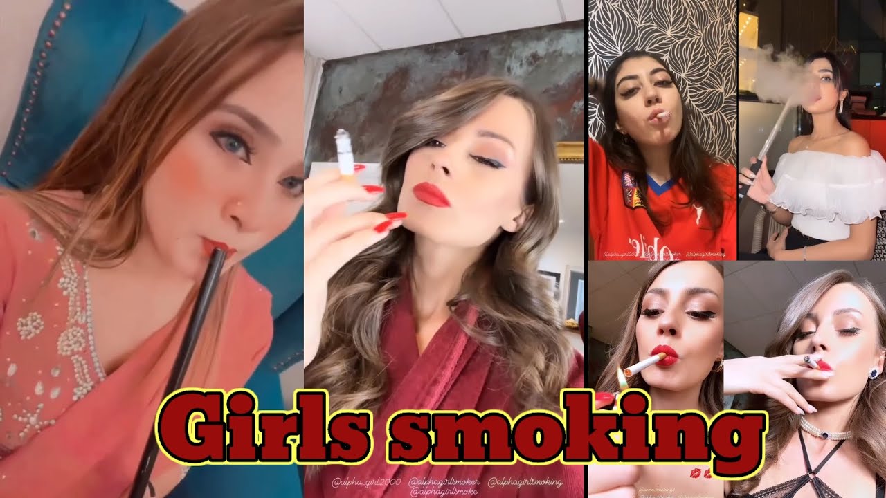 😎smoking girl status😈girls smoking attitude 🔥Dope anthem🔥girls smoking🔥 ...