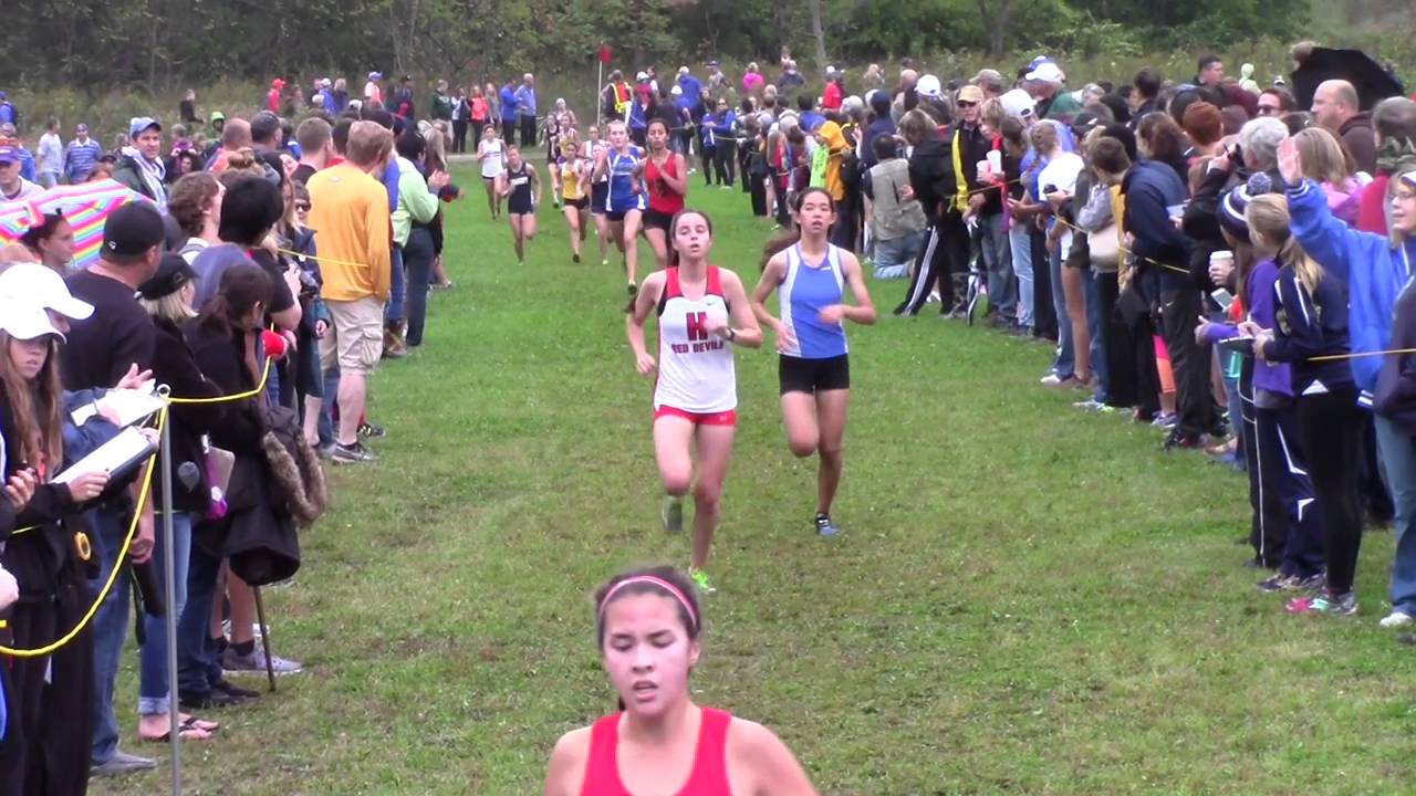 2016-10-01 GVXC St. Charles North Invite Varsity Girls - YouTube