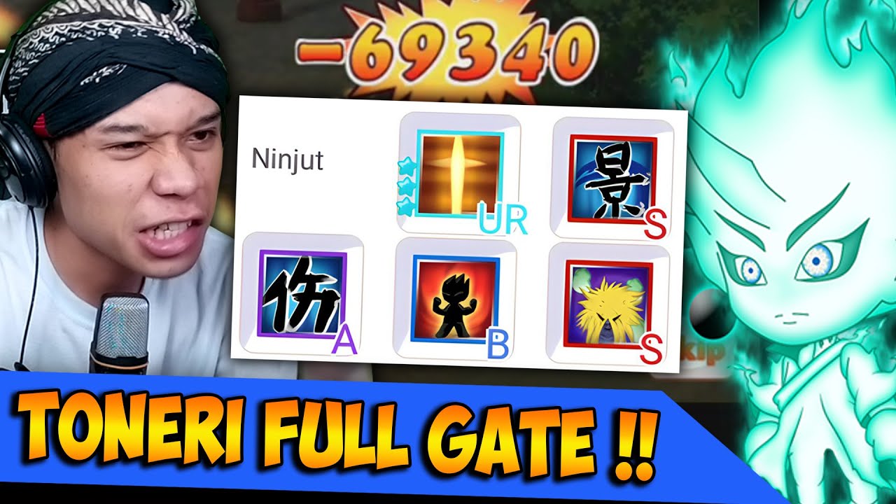 Eksperimen Toneri Tenseigan Full Gate ! Ninja Heroes New Era - YouTube