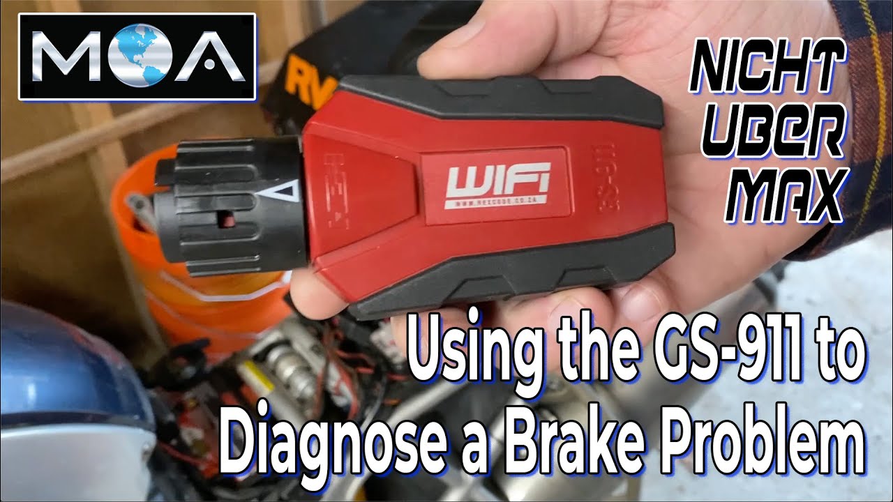 Using the GS-911 to Diagnose a Brake Problem - YouTube