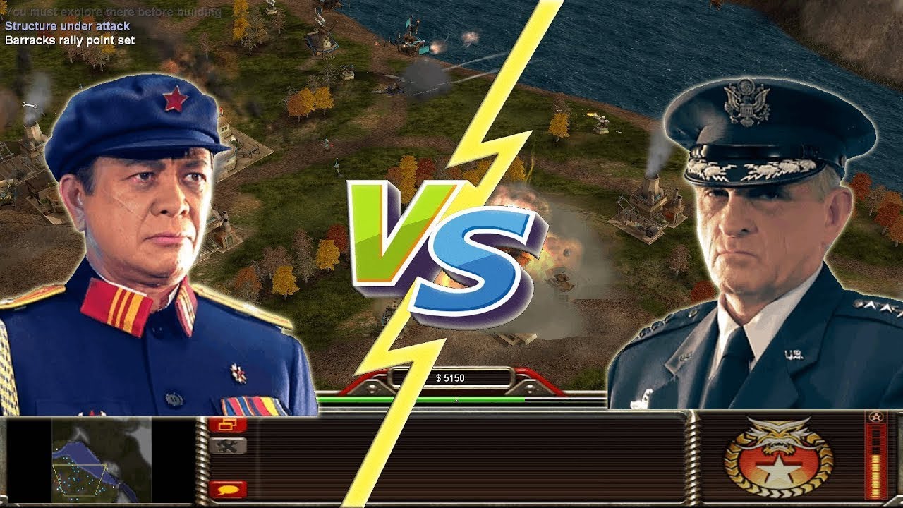 Generals Zero Hour | General Challanges General Tao VS General Granger ...