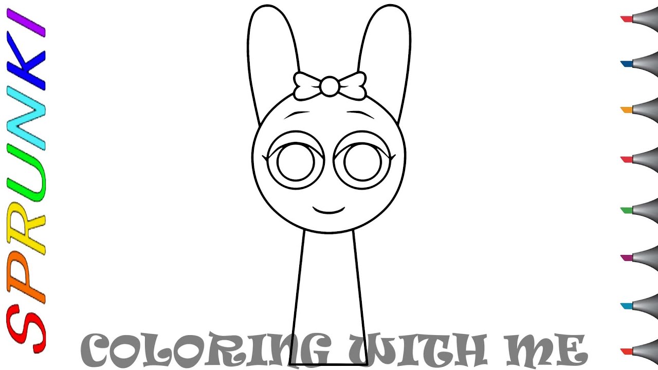 WATCH THE MAGIC 😍 | Pinki Sprunki Drawing → Coloring → Animation - YouTube