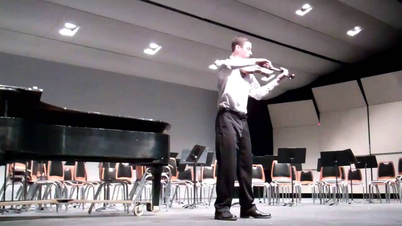 Sam Alender - Bruch Violin Concerto g minor 1st mvt. - YouTube