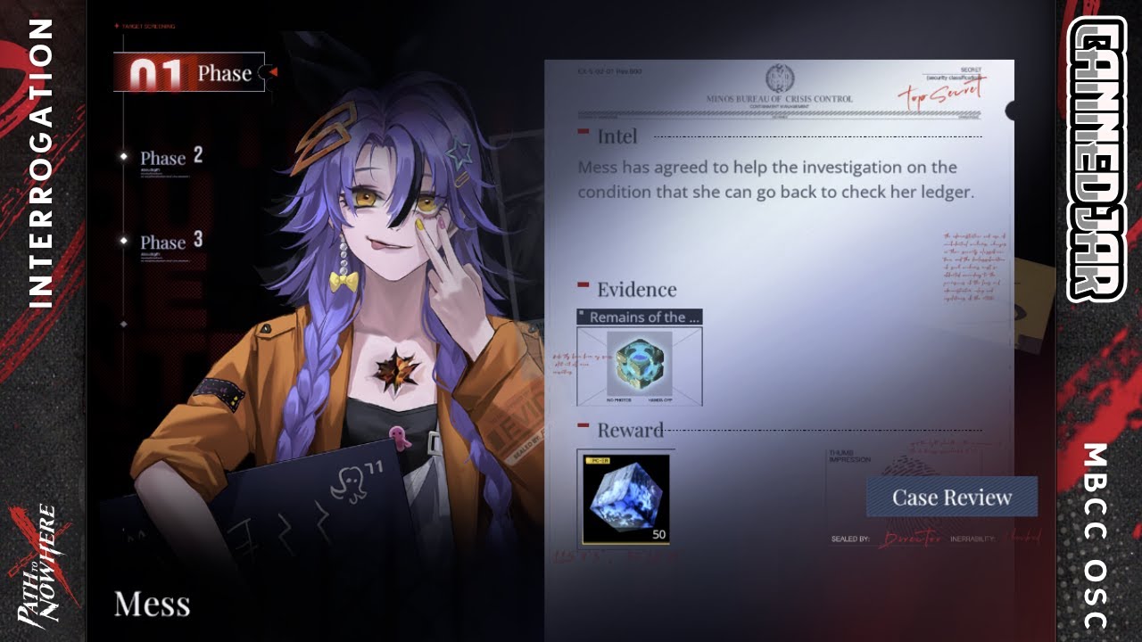 Mess | Sinner Interrogation | Path to Nowhere (PTN) - YouTube