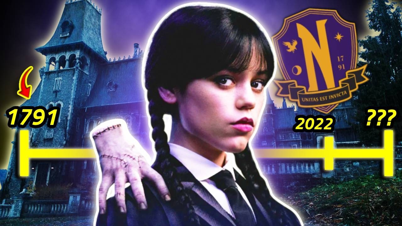 WEDNESDAY: The Complete History of Nevermore Academy (EXPLAINED ...